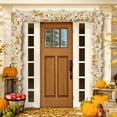 Waipfaru Fall Garland with Lights,5.8ft Maple Leaf Garland with White ...