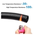 1/3/5/10meters PP Insulated Corrugated Wire Hose Plastic Pipe Cable ...