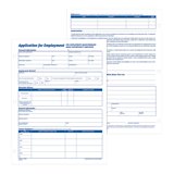 Adams Employment Applications 50/Pad 2 Pads/Pack (ABF 9661) 195990 ...