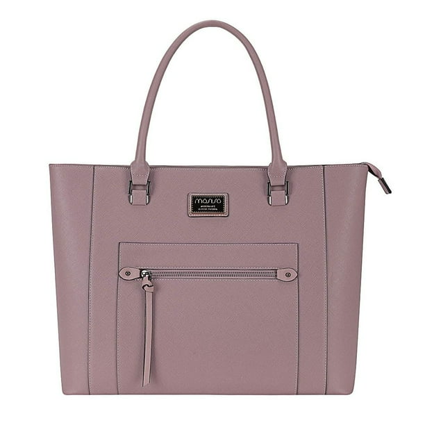 Mosiso Women Laptop Bag Pu Lleather 15 6 Inch Laptop Tote Bag Work