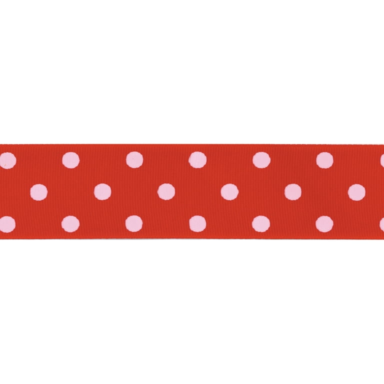 Red And White Polka Dot Border Clip Art