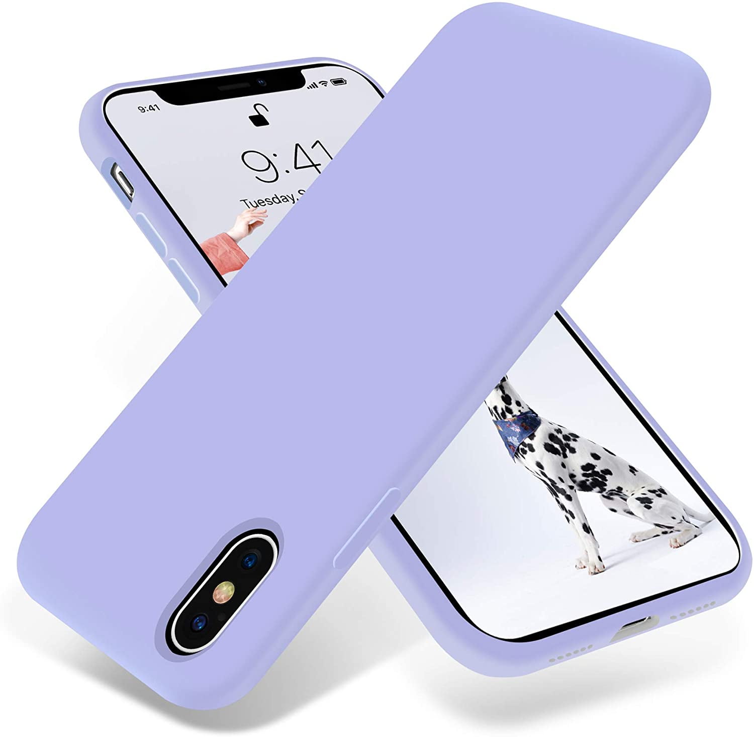 iPhone X/Xs Silicone Case- {Shock-Absorbent; Bumper Soft TPU Cover Case ...