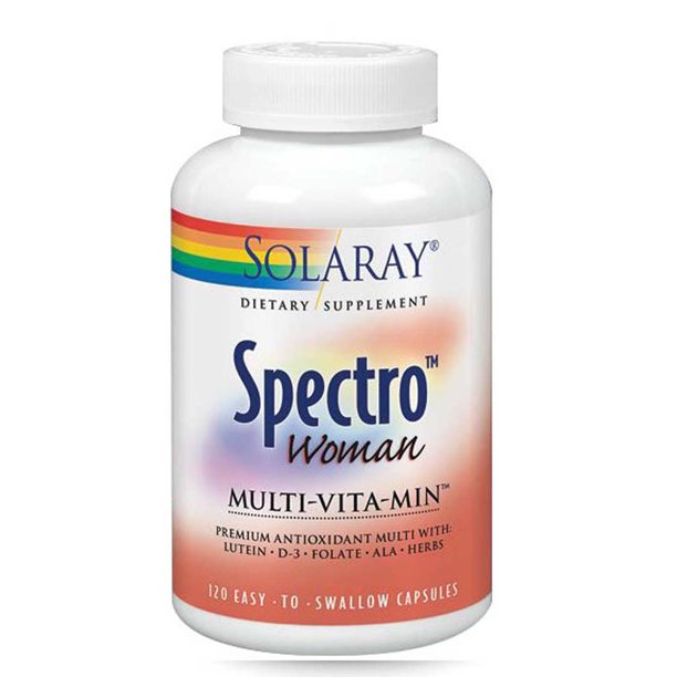 Suplemento Solaray Spectro Woman 120 cápsulas (paquete de 2) | Bodega ...