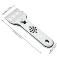 FACEGA Locking Razor Blade Scraper,Retractable Razor Blade Scraper Tool ...