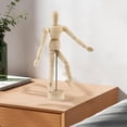 9 Pcs Artists Wooden Manikin, Wooden Moveable Drawing Mannequins ...