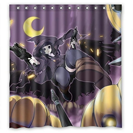UPC 892549756094 - DEYOU Anime gunner girl Shower Curtain Polyester ...