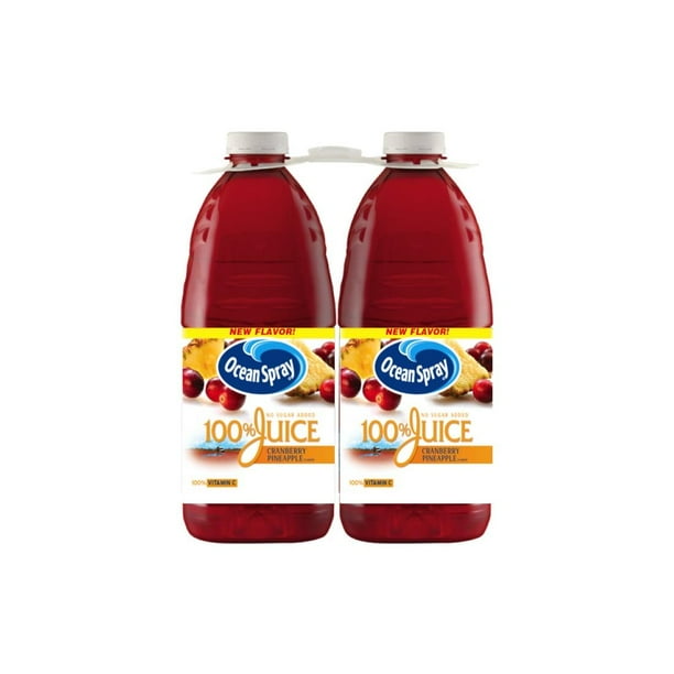 Ocean Spray Cran-Pineapple Juice, 2 pk./96 oz. - Walmart.com