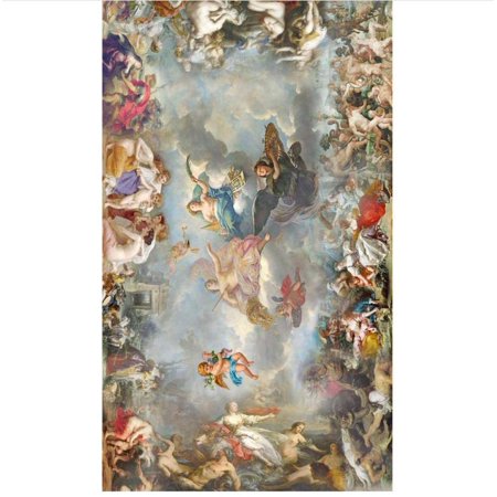 Angel Wallpaper Mural Ceiling 3D Stereoscopic Wallpaper Ceiling murals ...