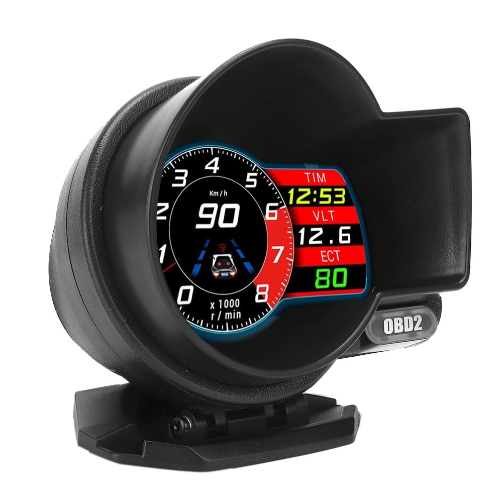 Tachometer Automobile Gauge Water Temp Meter Hd Instrument ...