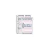 Adams® Phone Message Book, 11" x 8 1/4", 100 Pages, White/Canary Yellow ...