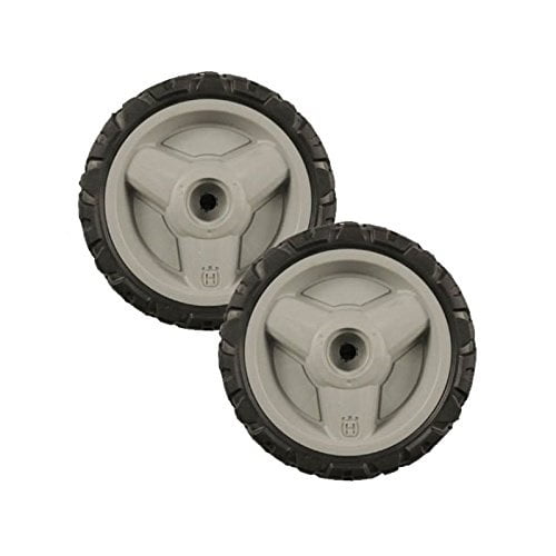 husqvarna 580365301 pack of 2 lawn mower wheels - Walmart.com - Walmart.com