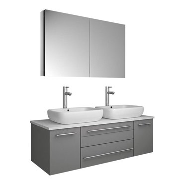 Eviva Axis 72 Inch White Oak Double Sink Bathroom Vanity - Walmart.com
