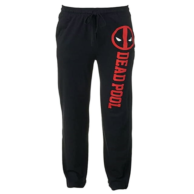 Marvel Deadpool Men's Big and Tall Lounge Sleep Pajama Pants (L-T ...