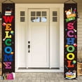 Back To School Welcome Door Couplets, 1 Pair Campus Classroom ...