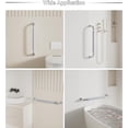 2 Pack Brushed Nickel 24 inch Shower Grab Bars, Anti-Slip Stainless ...