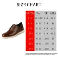 BIGTREE Mens Shoes Faux Leather Wingtip Dress Shoes Wide Casual ...
