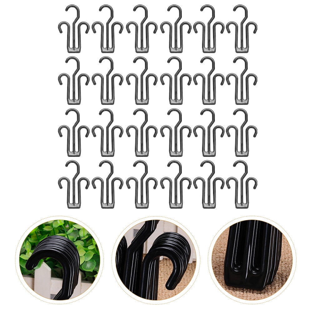 Click here for Hydreachca 24pcs Plastic Shoes Drying Hooks Househ... prices