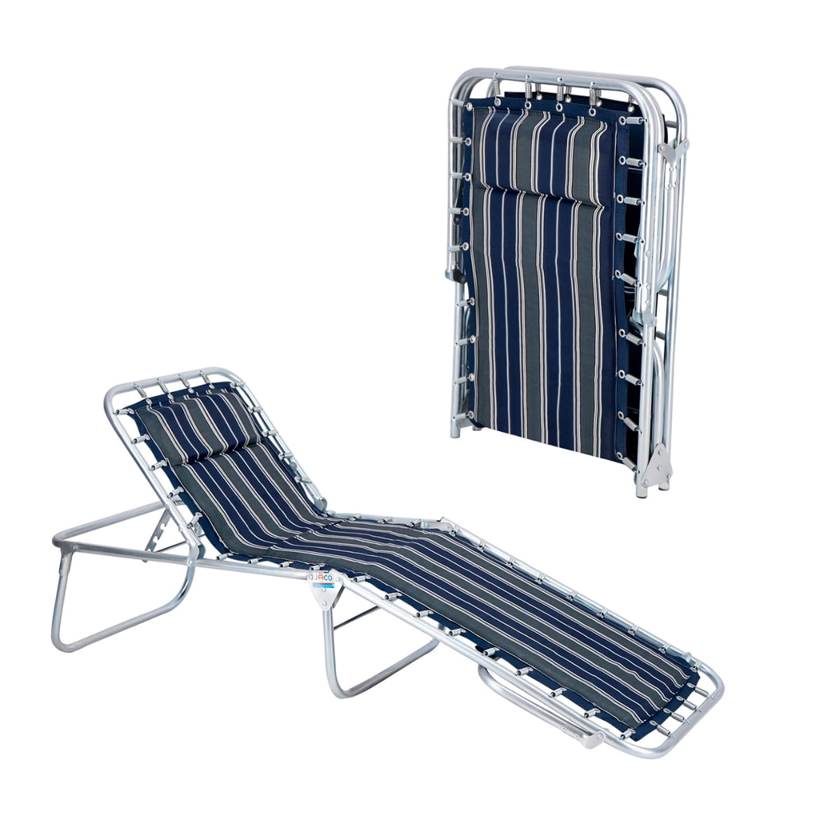 Catre Plegable con colchoneta que ofrece varias posiciones de ...