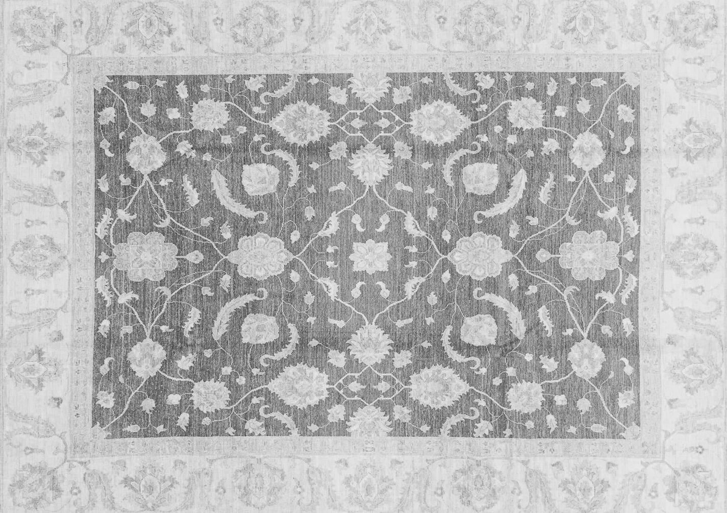 Ahgly Company Indoor Rectangle Abstract Gray Modern Area Rugs, 8' x 10 ...