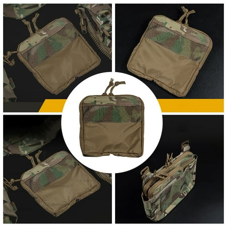 WOSPORT Half Pocket Bags Portable Hunting Vest Front Front Chest Insert ...