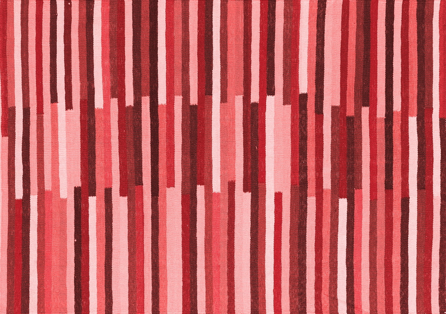 Ahgly Company Indoor Rectangle Abstract Red Contemporary Area Rugs, 5 ...