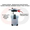 Captain O-Ring Replacement Seal Oring for SunSun HW303A, HW303B Canister Filter 2 Pack - Walmart.com