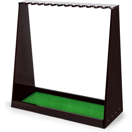 Wooden Golf Club Organizers, Large Floor Golf Putter Rack with 13 Hole ...