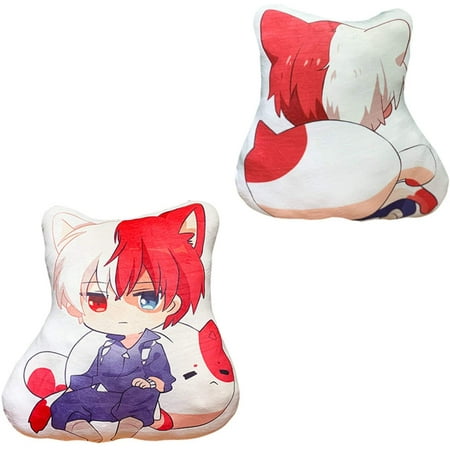 Anime Todoroki Shoto Plush Toy Doll,MHA Animation Around Plush Pillow ...