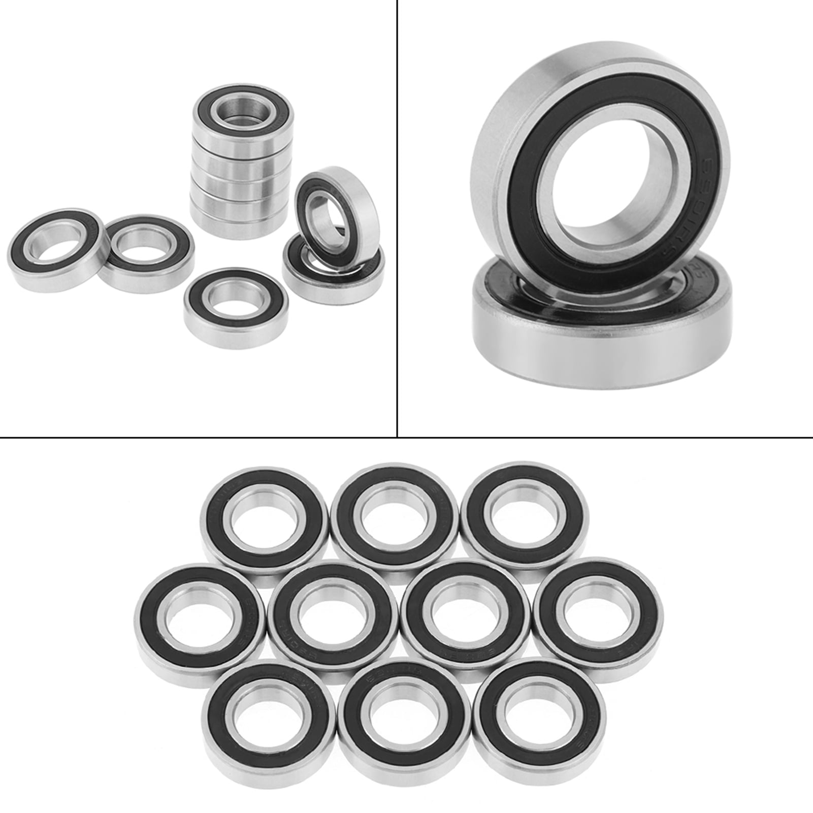 Click here for Estink 6901-2rs Ball Bearing  10pcs 12x24x6mm Rubb... prices