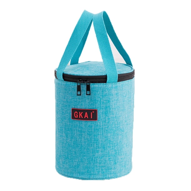 Up to 65% off Cationic Easy Portable Cylinder Insulated Bento Bag Lunch ...