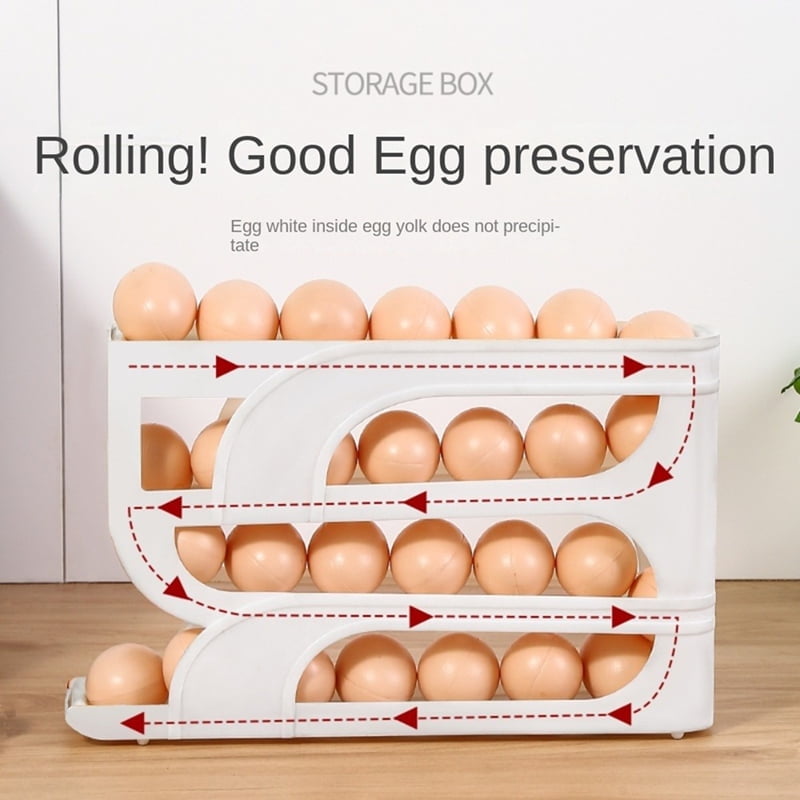 Recipiente para huevos con ruedas y cesta para huevos con ruedas para ...