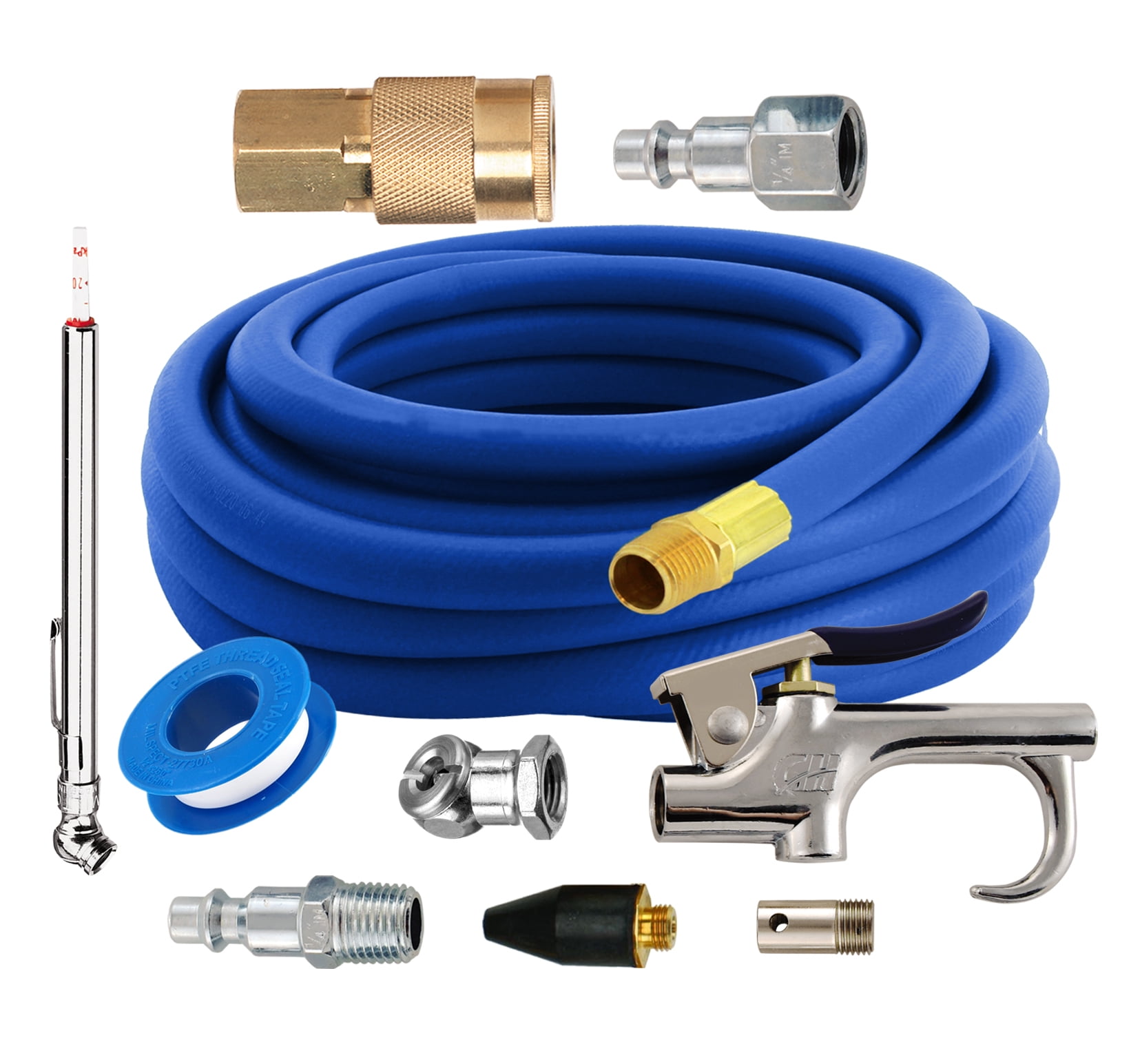 Campbell Hausfeld Quick Start Air Hose Kit (AA961000) - Walmart.com