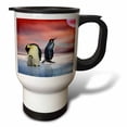 3drose, Fantasy Animal of Penguin Style, 14oz Stainless Steel Travel ...