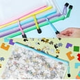 9Pcs Zippered File Bag Assorted Size Storage Pouches Water PVC File ...