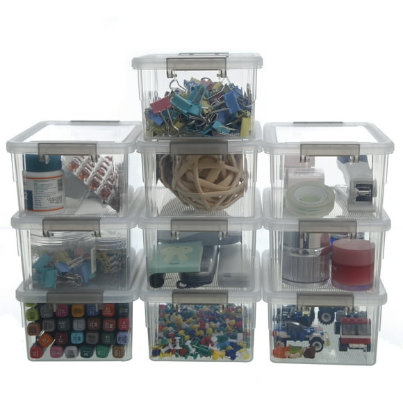 Small Storage Bins with Lids