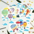 12 Sheets 12 Style PVC Stickers Heat Transfer Film for Window ...