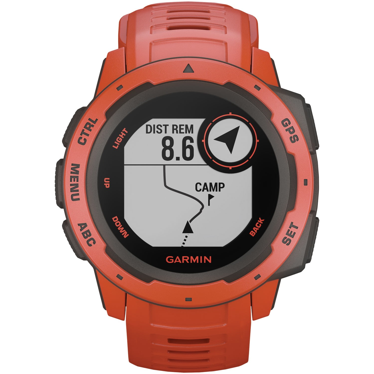 Garmin Instinct™ - Rugged GPS Watch, Flame Red - Walmart.com Garmin Instinct™ - Rugged GPS Watch, Flame Red - Walmart.com