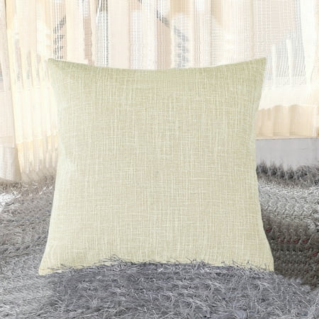 UPC 226398460251 - Linen Textured Throw Pillow Cover Soft Decorative ...