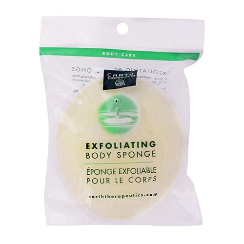Earth Therapeutics Exfoliating Body Sponge, 1 Ea, 3 Pack - Walmart.com