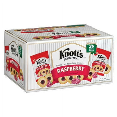 Knott's Raspberry-Filled Cookies, Bite-Sized, 2 Oz, 36 Ct - Walmart.com