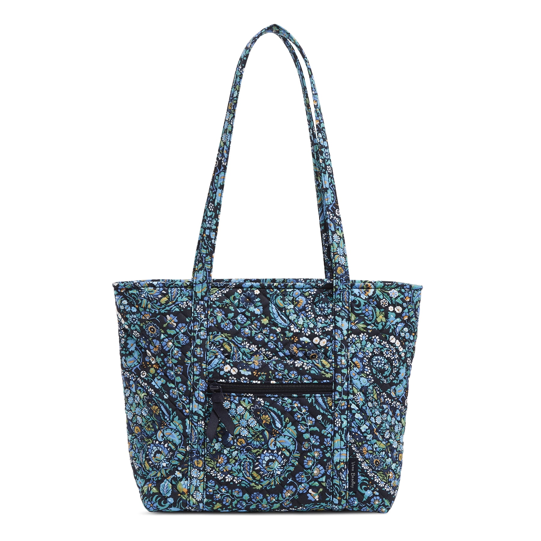 Vera Bradley Women's Cotton Small Vera Tote Bag Dreamer Paisley ...