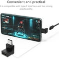 LINYAN-4 Pack Front Angle 90 Degree USB-C Male to USB-C Right Angled ...