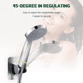 Universal Handheld Shower Head Holder, Strong Adhesive, Waterproof ...