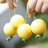 2 Pair African Shaker Rattle Rhythmic Sand Ball Kashaka Instrument ...