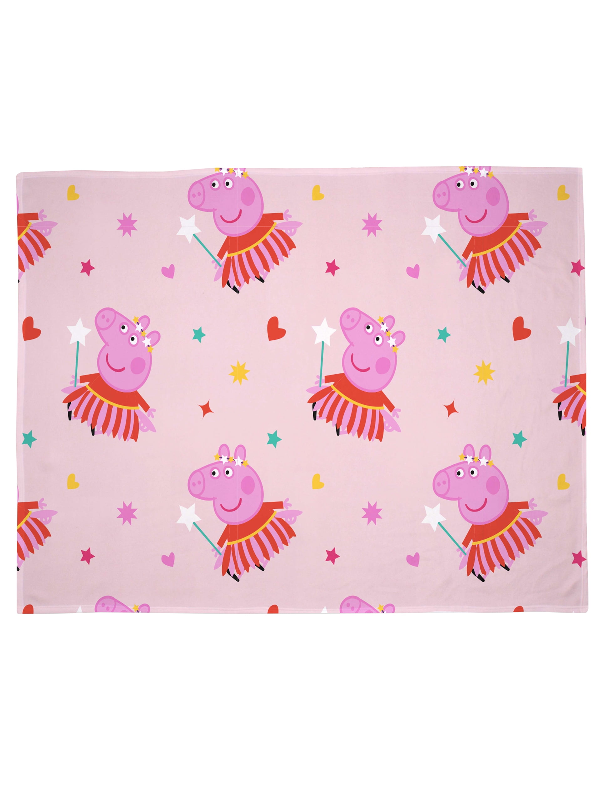 Peppa Pig Fleece Blanket Throw - Walmart.com
