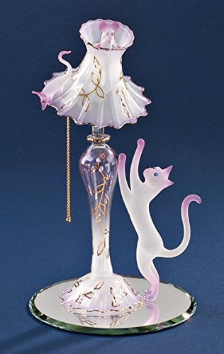Glass Baron Cat with Fancy Lamp - Walmart.com