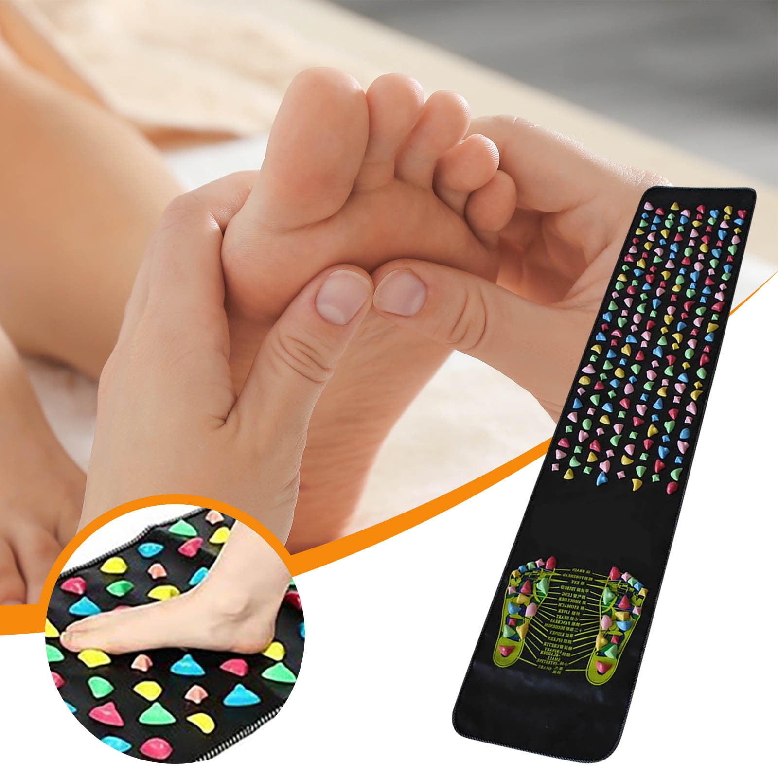 Click here for Iliya Acupressure Foot Massage Mat Large Size Refl... prices