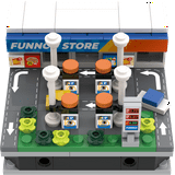 BricKunion Mini Module City Petrol Station Building Block Set - 162 ...