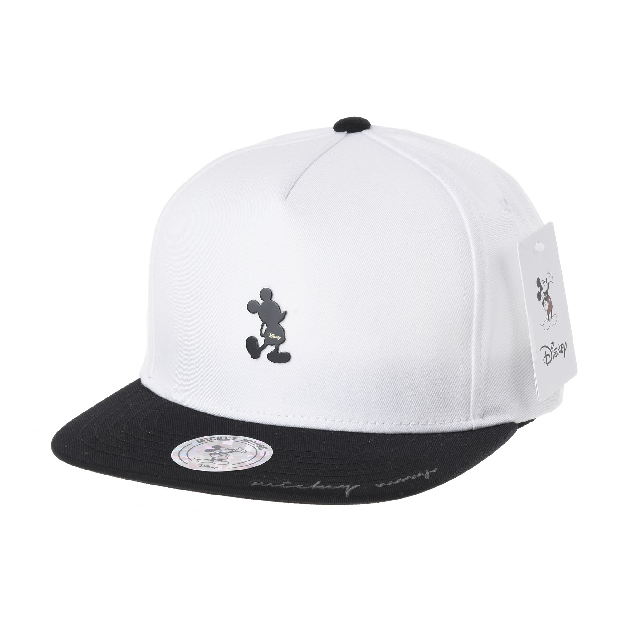 WITHMOONS Disney Mickey Mouse Silhouette Snapback Baseball Cap CR2268 ...