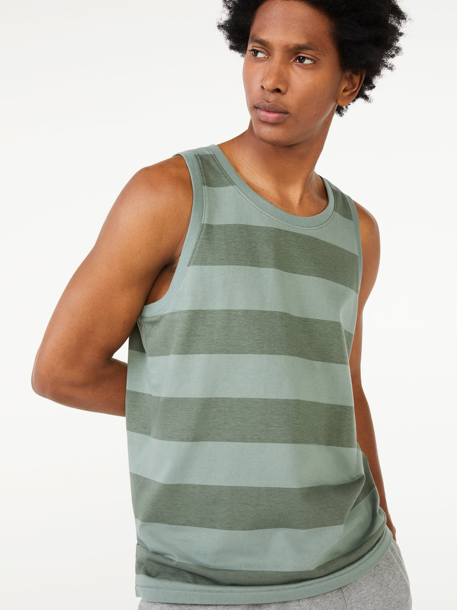 Free Assembly Sleeveless Relaxed Fit Breathable Tank Top (Men's) 1 Pack ...